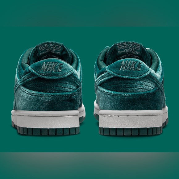 Nike | Shoes | Nike Dunk Low Teal Velvet Shoes Dz522430 Womens Sizes ...